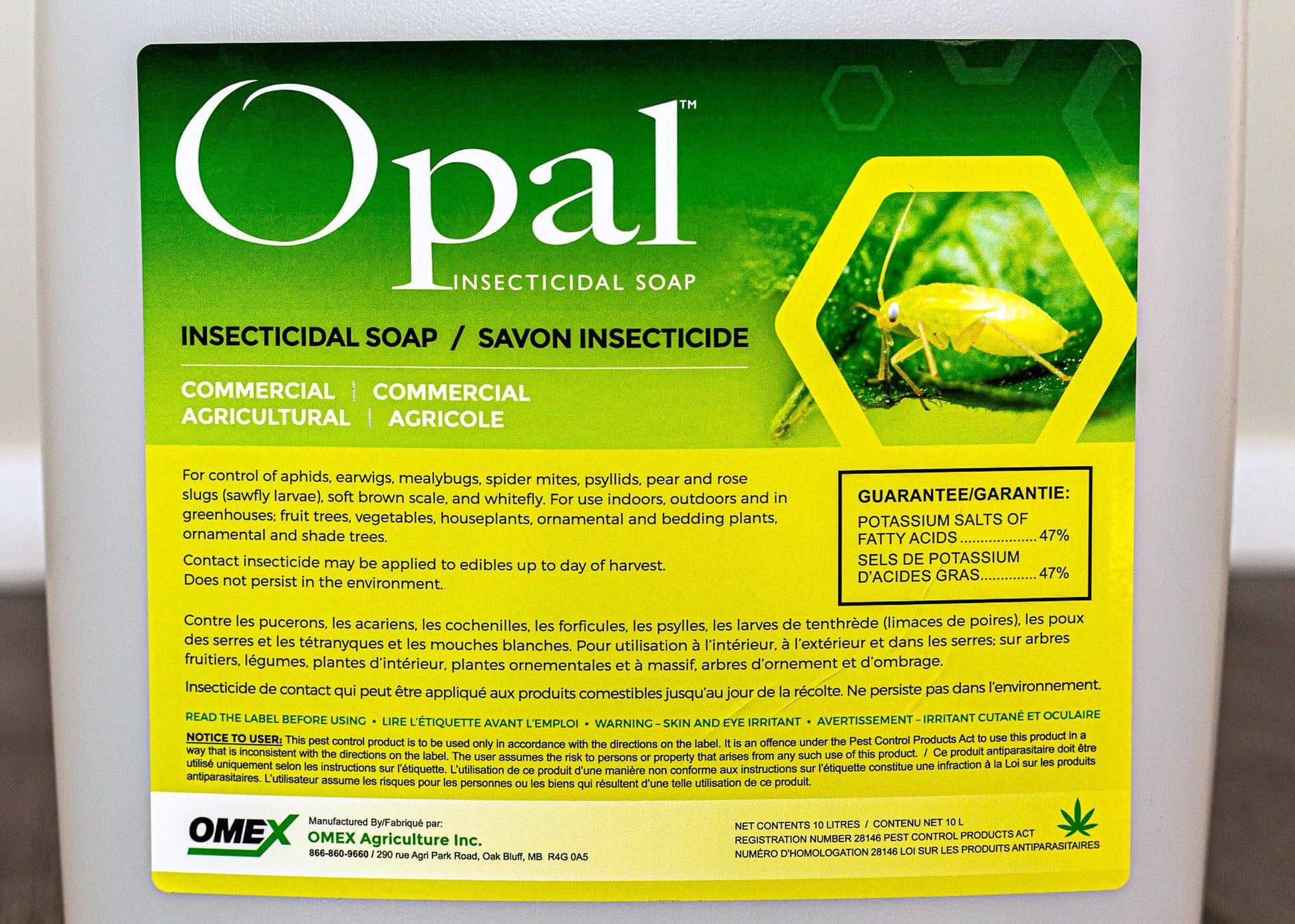 *Opal Insecticidal Soap* – Growforge